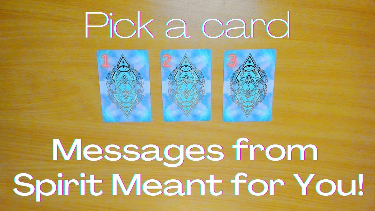 😇Messages for you!👼😇Important messages from spirit meant for you! Pick ...