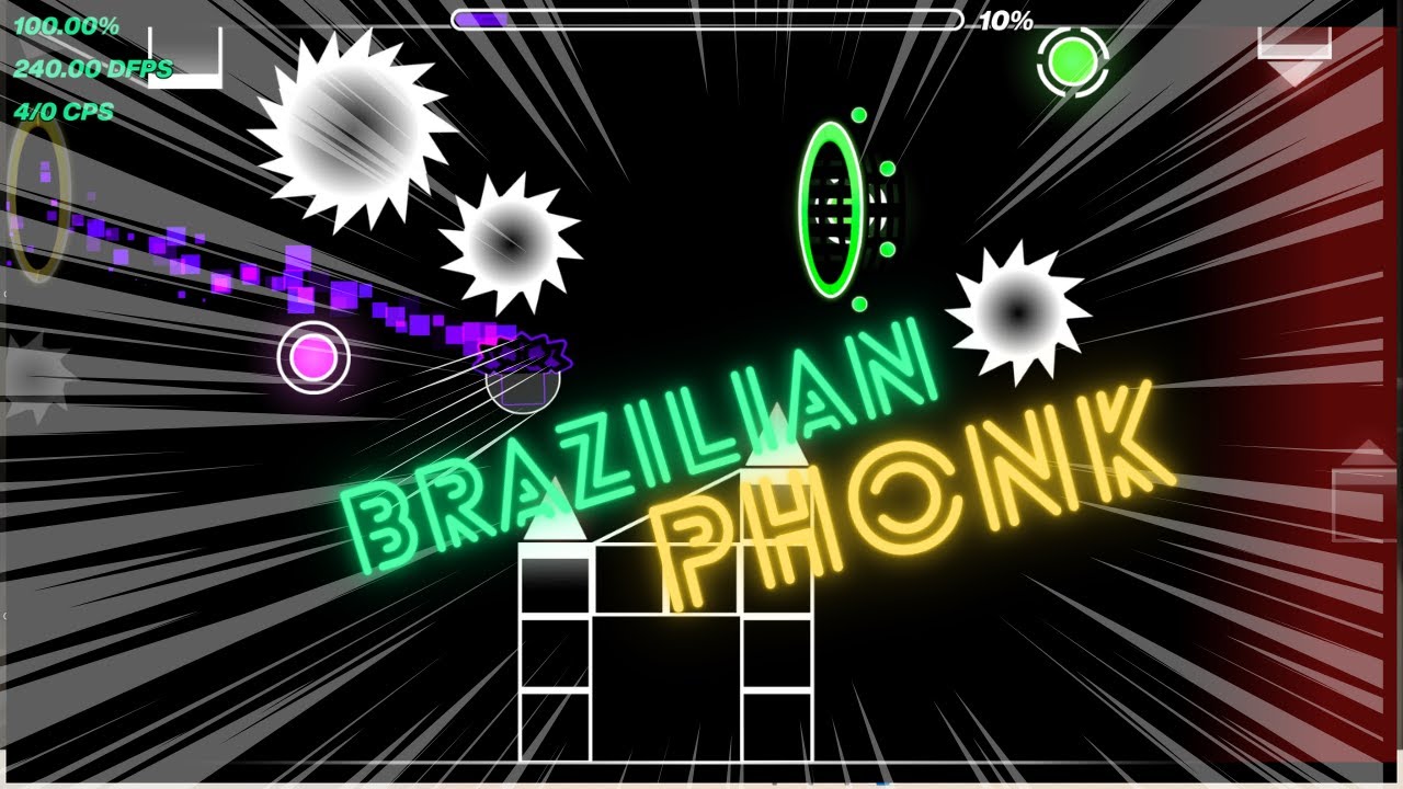 TUCA DONKA by KRAYKI Layout (Medium demon?) | Geometry Dash (Brazilian Phonk) - YouTube