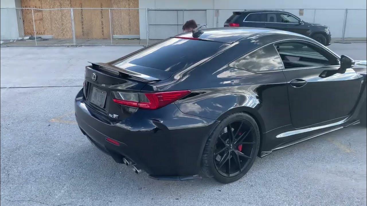 LEXUS RCF BORLA EXHAUST - YouTube