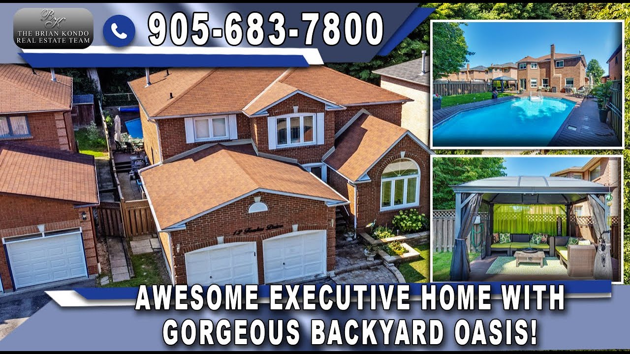 12 Foakes Dr Ajax | The Brian Kondo Real Estate Team - YouTube