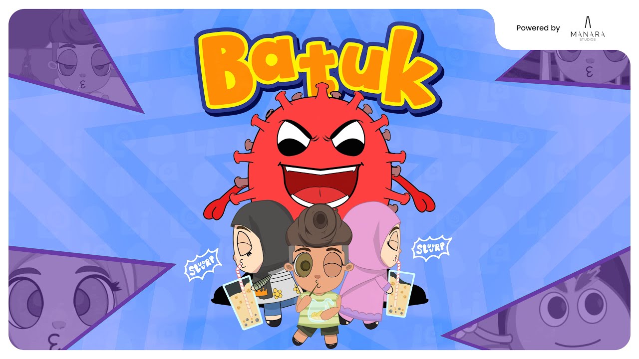 Animasi Lucu LaLiLo Episode 9 : Batuk - YouTube