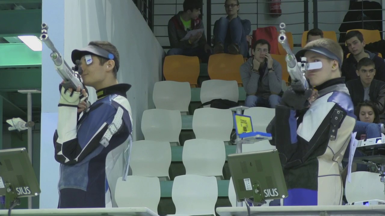 22nd INTERNATIONAL COMPETITION - 10m air rifle man - YouTube