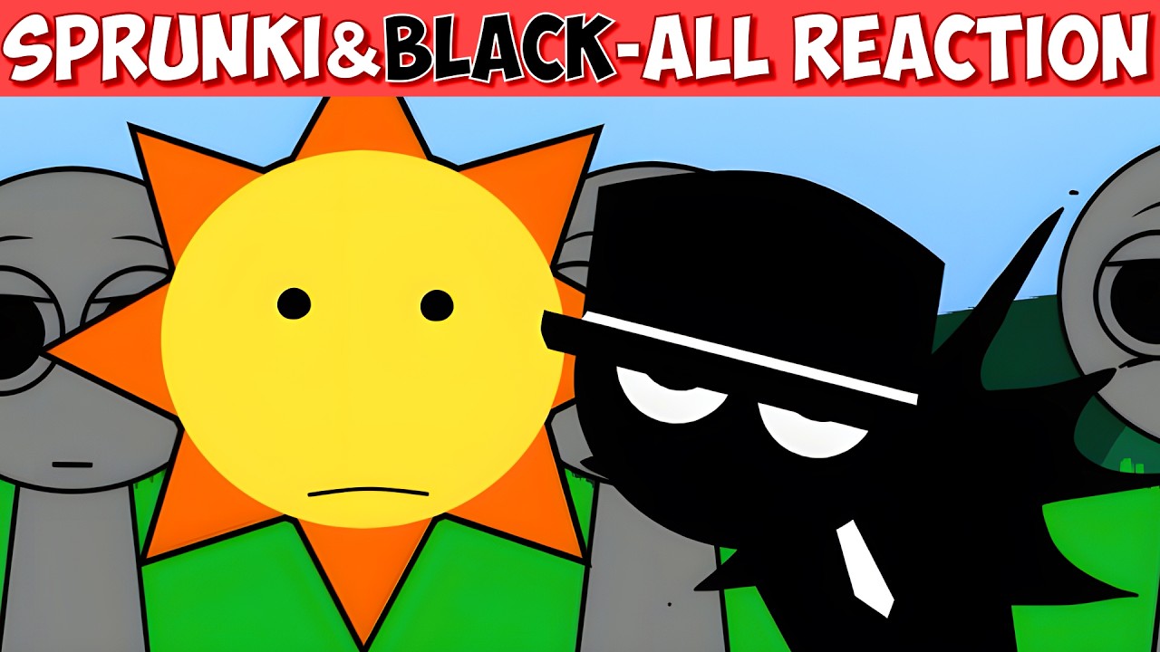 Sprunki - Retake but all sprunki is so scary for a black - YouTube