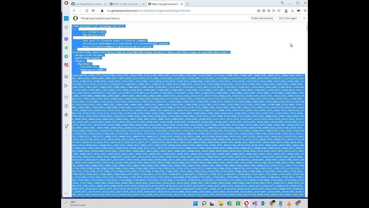 China Geo Map In C Using Livecharts Youtube