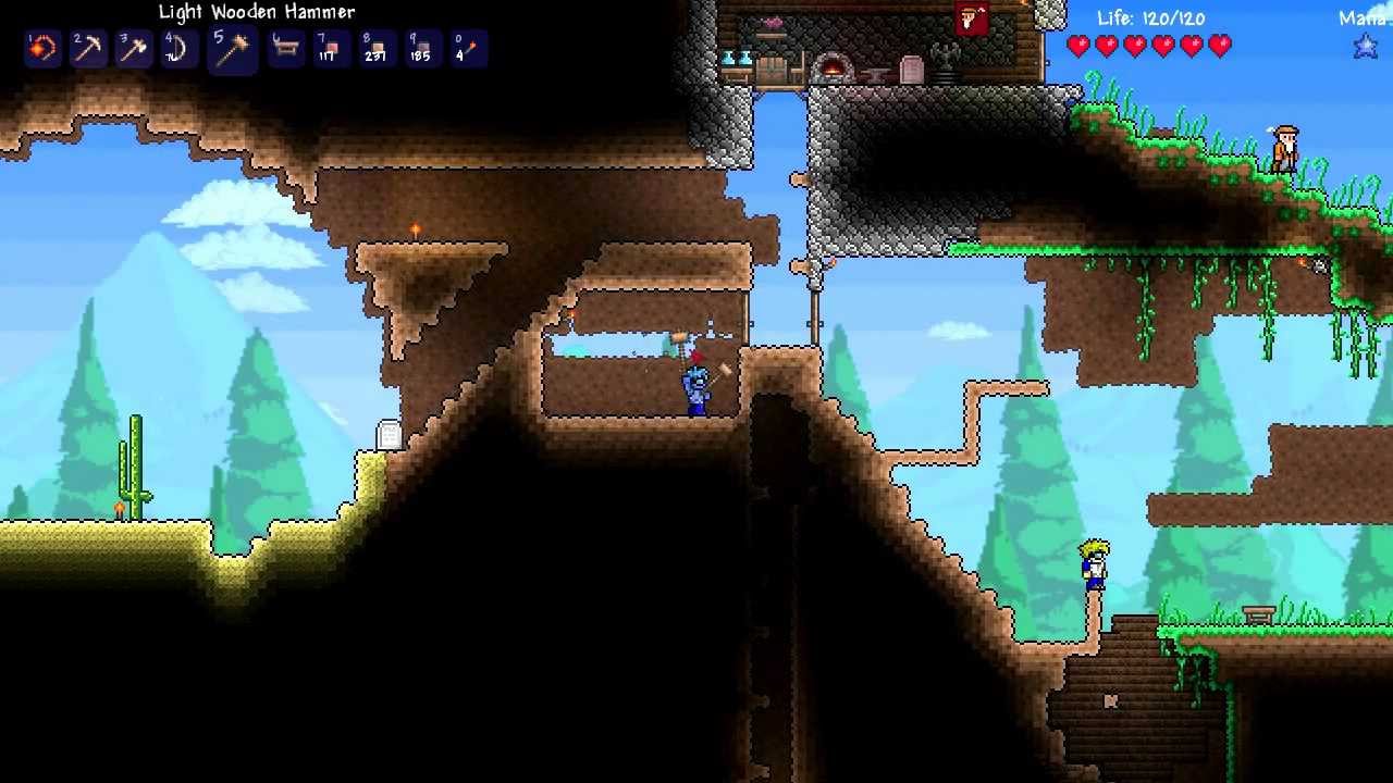 Terraria Let's Play- Planetoids and Terra- Part 9 - YouTube