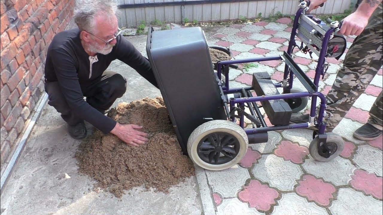 Электрическая садовая тачка .Часть 2 - YouTube