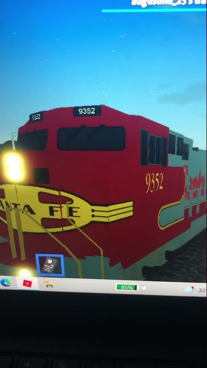 Santa Fe C44-9w train horn on Roblox - YouTube