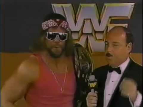 Macho Man Randy Savage Promo on Tito Santana (03-01-1986) [Boston ...