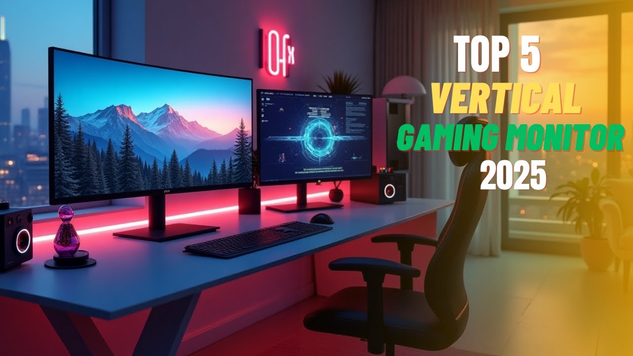 Top 5 Best Vertical Gaming Monitors in 2025 || Vertical Gaming Monitors ...