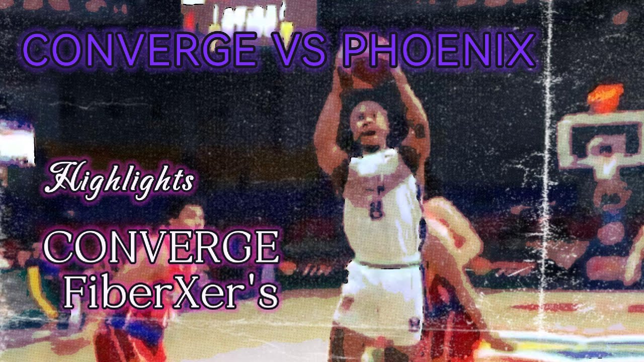 PBA CONVERGE FiberXers HIGHLIGHTS VS PHOENIX - YouTube