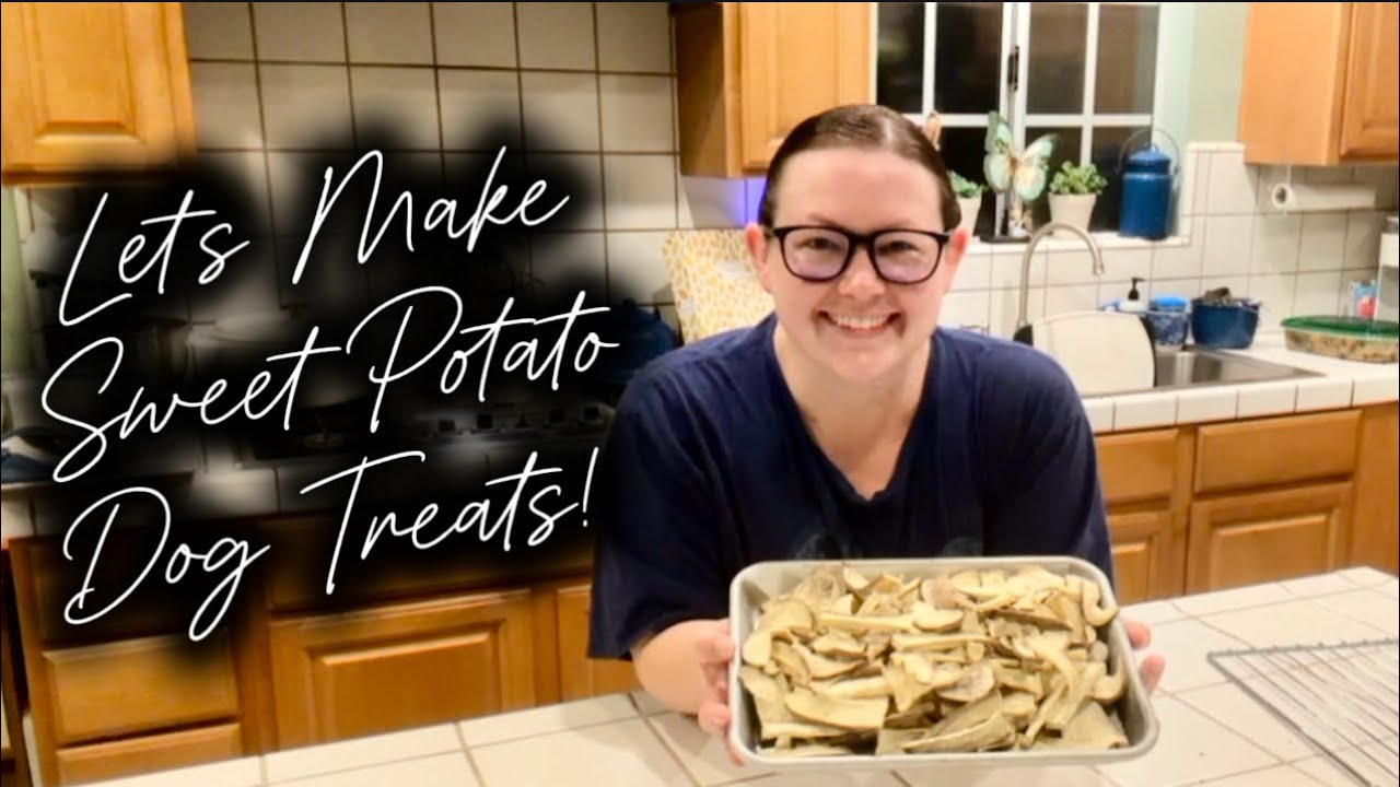 How to Make Homemade Dog Treats From Scratch | Sweet Potato Dog Treats ...