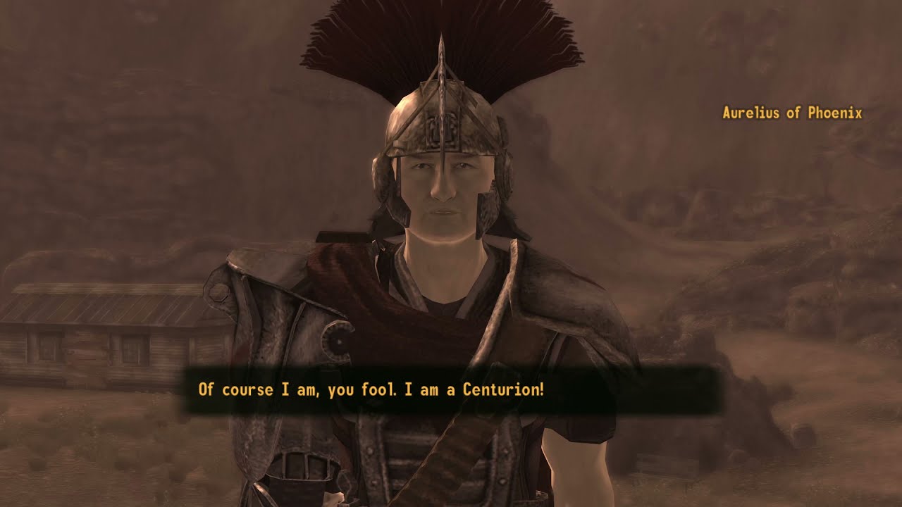 Fallout: New Vegas - Aurelius of Phoenix - YouTube