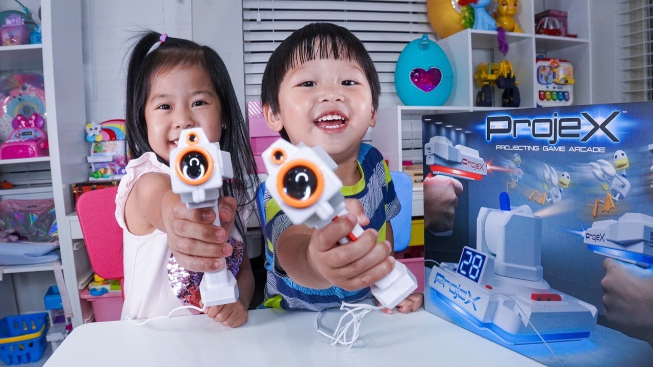 ProjeX Projecting Arcade Game - YouTube