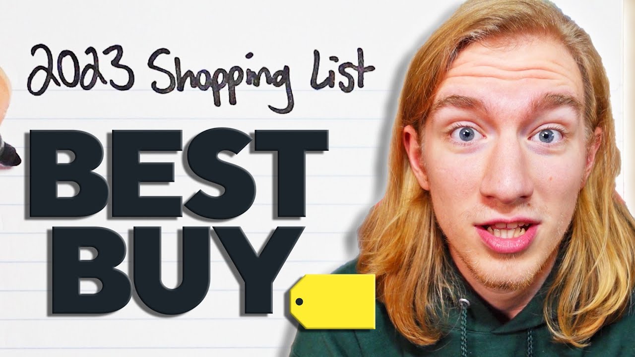 My 2023 BEST BUY TECH Wishlist! - YouTube