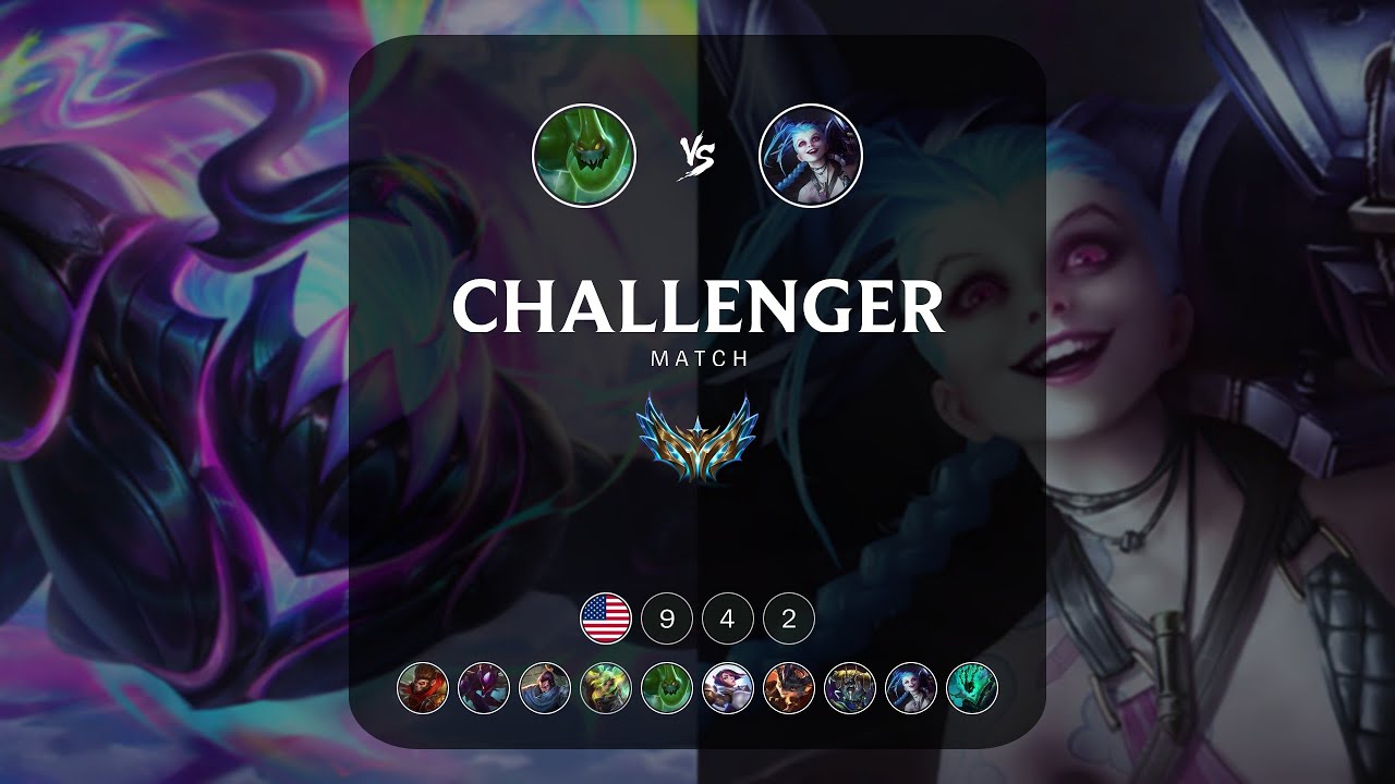 NA Challenger match 942: Super Zac vs Super Jinx - YouTube