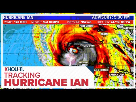 Hurricane Ian update: Latest forecast track, models and satellite image ...