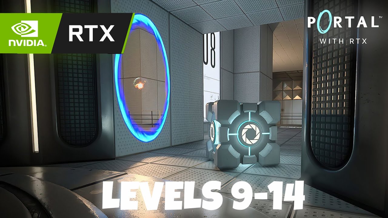 Portal with RTX 9-14 levels - YouTube