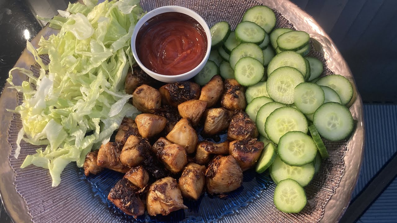 ONE PAN HONEY GARLIC CHICKEN/BETTER THEN TAKE OUT/BONELESS CHICKEN FRY ...