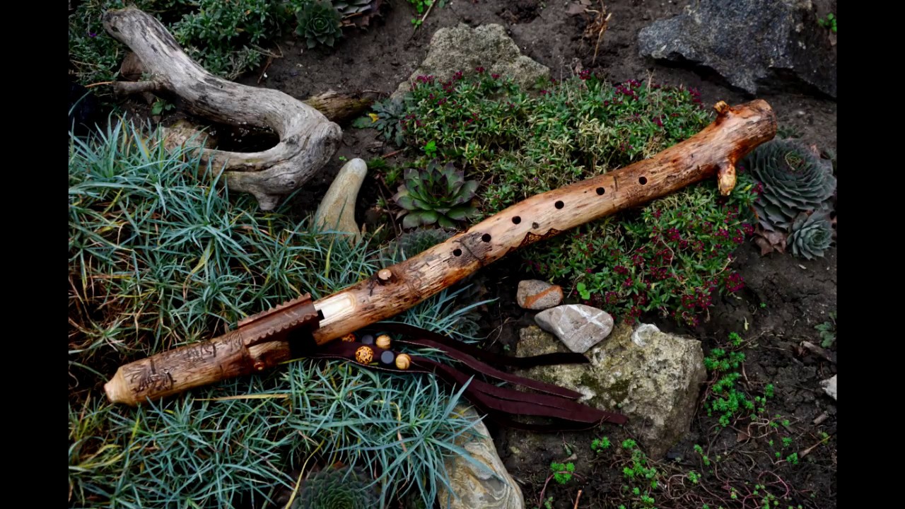 Branch Native American style flute in Eb - YouTube
