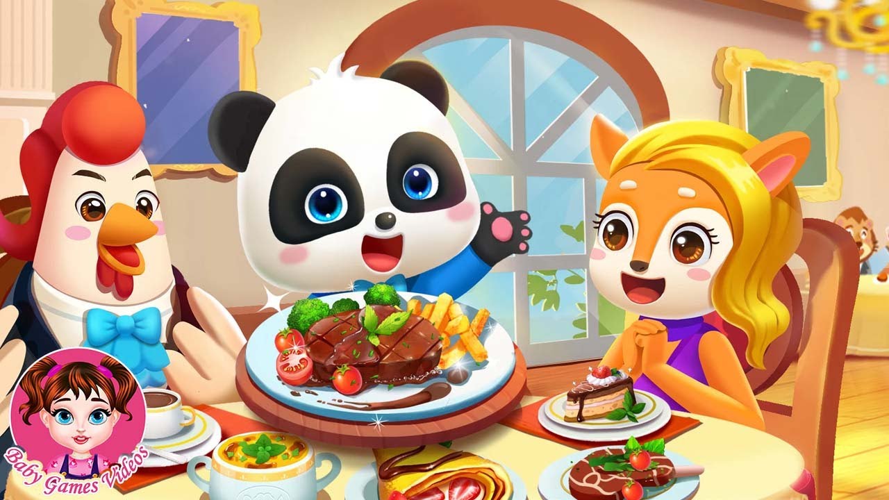 Little Panda World Recipe - Baby Panda Games - Baby Games Video - YouTube