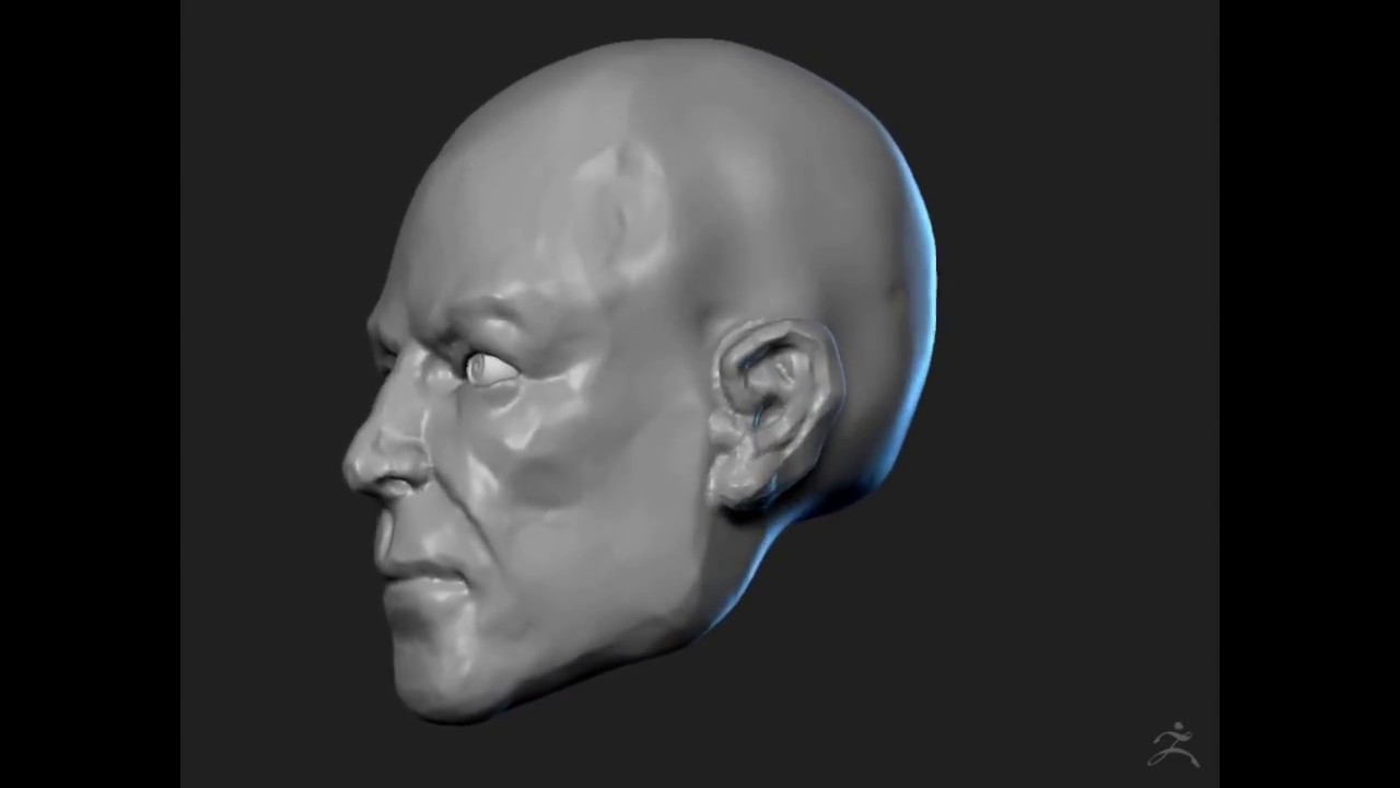 Basic human head time lapse - YouTube