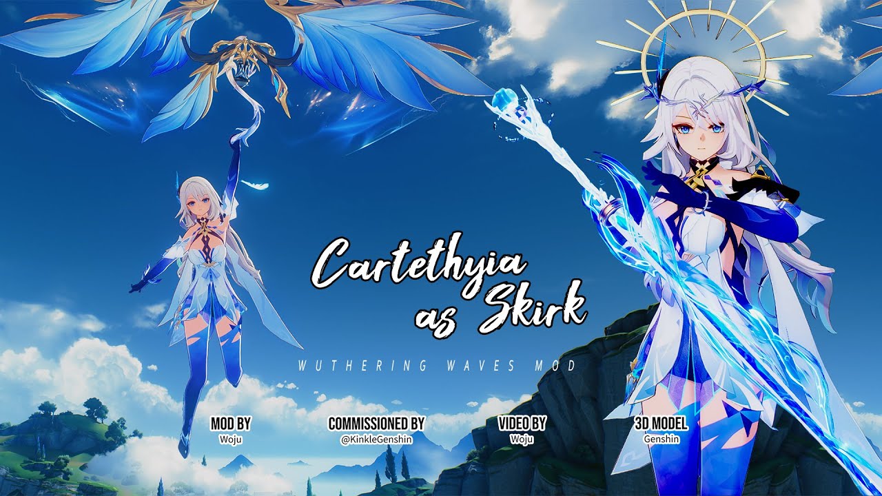 Cartethyia x Skirk Of Genshin - Paid Commission By @KinkleGenshin ...