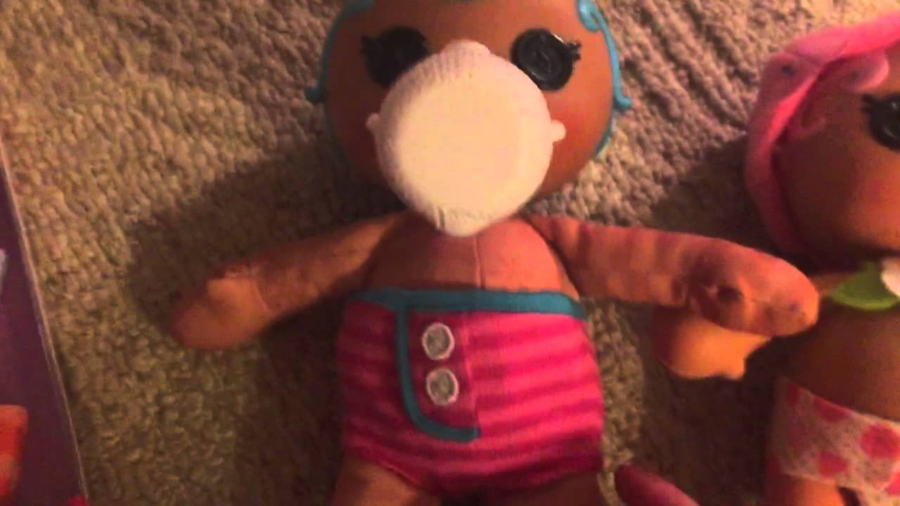 Lalaloopsy Babies Diaper Surprise Blossom Flowerpot Review - YouTube