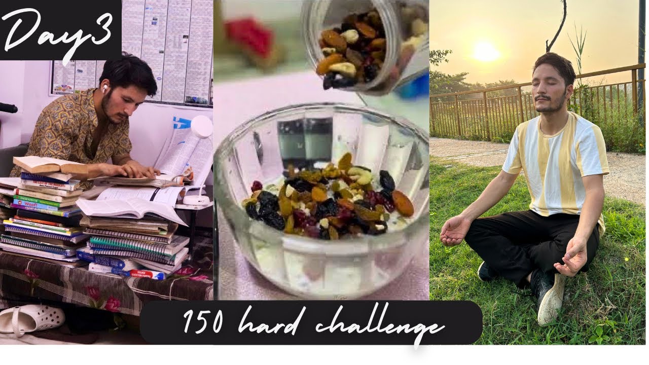 Day3/150Hard Challenge upsc | Fitness & Self-Improvement Journey - YouTube