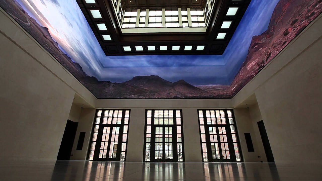 GW Bush Library Freedom Hall - YouTube