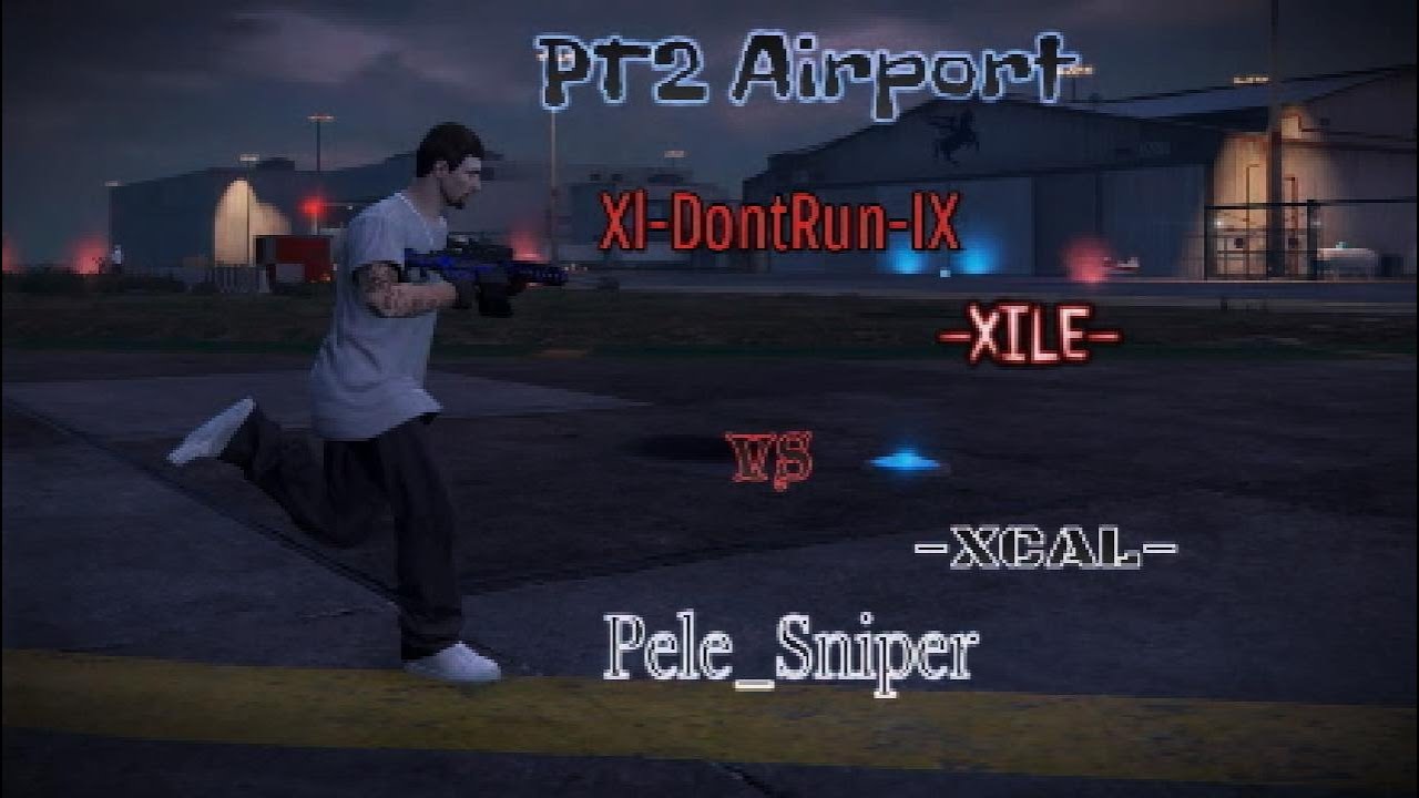 Pt2 1v1 -XCAL- member Pele_Sniper first to 100 | 1shot50 AP | GTA ...