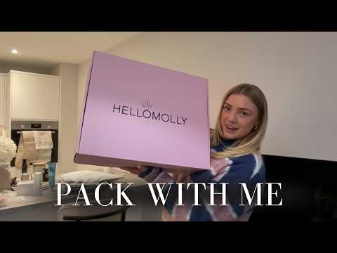 PACK WITH ME FOR AMERICA | 10km Race, Spa day & New clothes