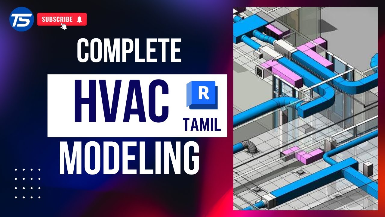 Revit MEP Mechanical - HVAC Modeling Tutorial - Tamil software - Trend ...