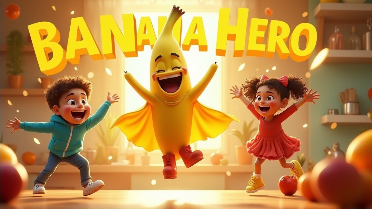 Banana Hero | Fun & Cheerful Original Song | Mr. Unknown's Music - YouTube