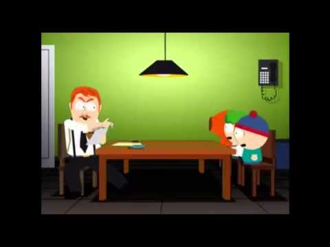 south park's police tells the queen of heart to shut up