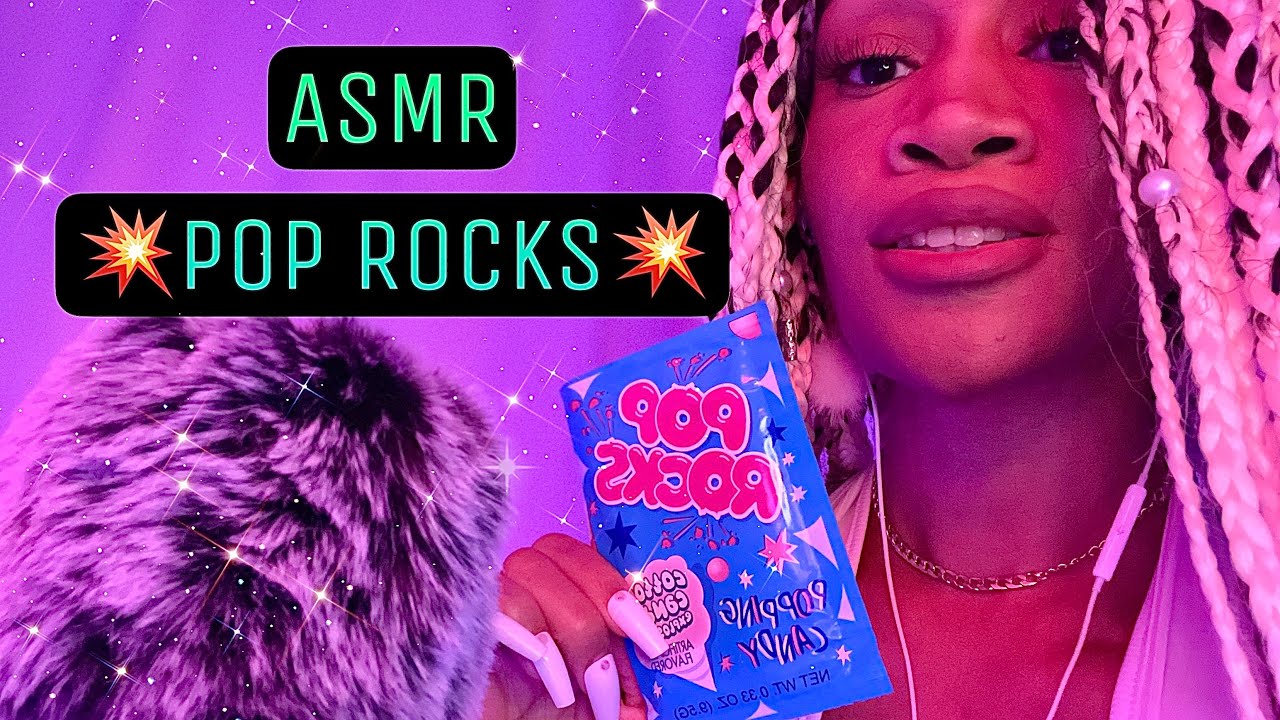 ASMR | POP ROCKS + NAIL TAPPING | CRUNCHY SOUNDS - YouTube