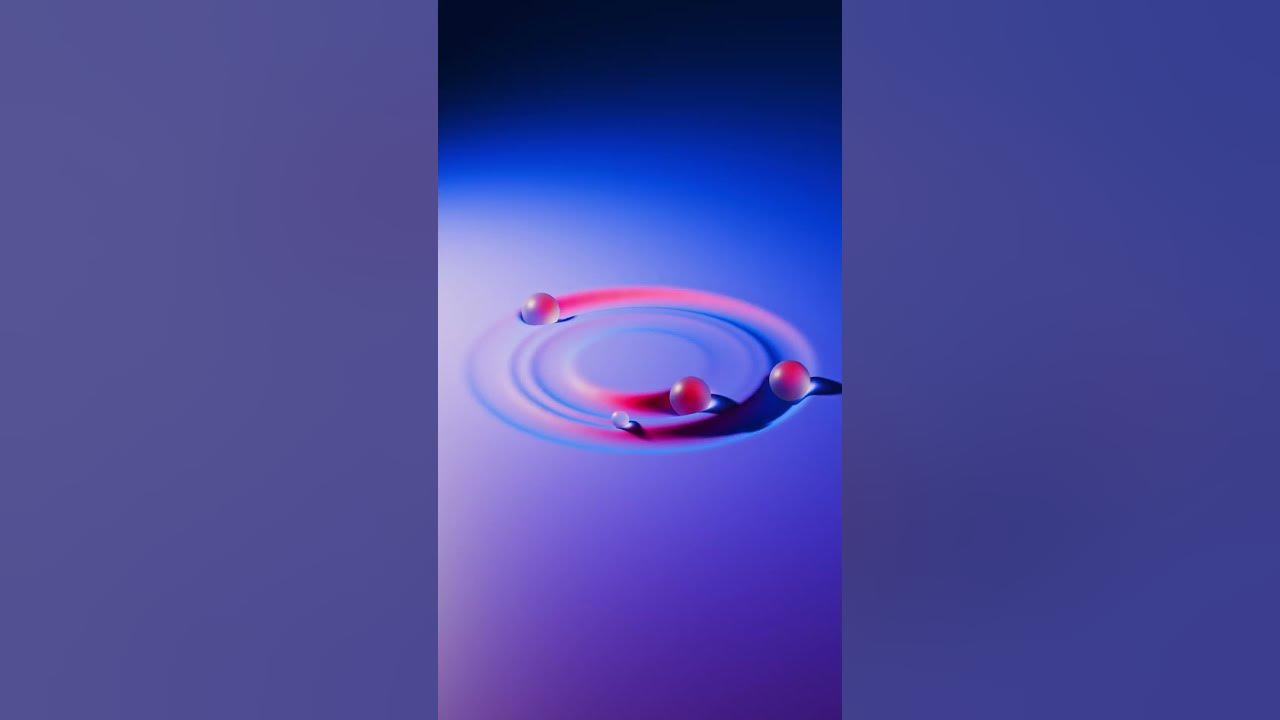 Cool Dynamic Paint Effect #blender #blender3d #satisfying #viralvideo #3dart #blenderanimation # ...