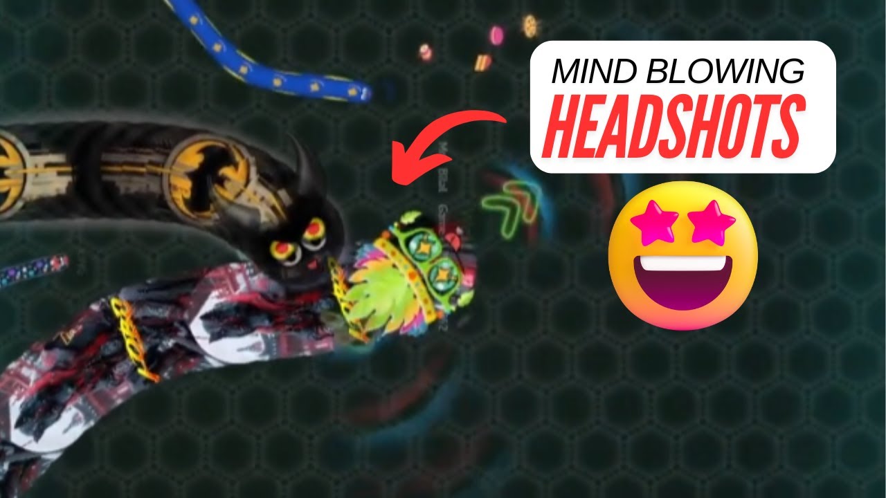 WORMATE.IO World no.1 hacker vs noob worms Hacked Version-777 #wormate ...