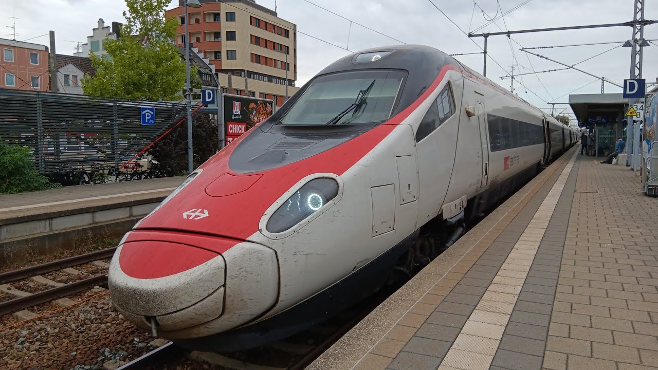 Super Sound Ausfahrt eines ETR610 der SBB als ECE 190 nach Zürich HB in ...