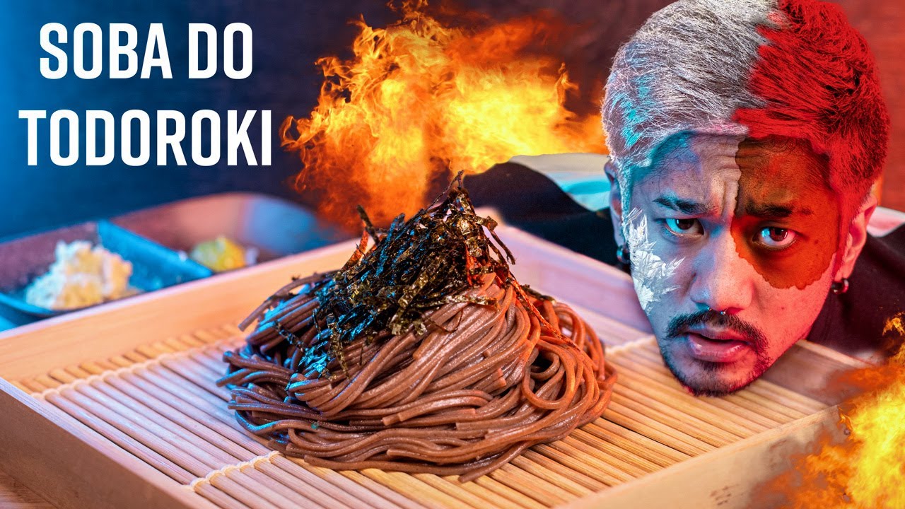 ZARU SOBA, O PRATO FAVORITO DO TODOROKI DE BOKU NO HERO! | GOHANCOOK ...