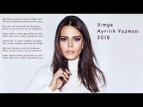 Simge - Ayrılık Yazması (Lyrics)