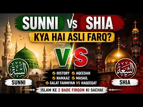 Sunni vs Shia: Kya Hai Asli Farq? | Islam Ke 2 Bade Firqon Ki Sachai #viralvideo #sunni #shia