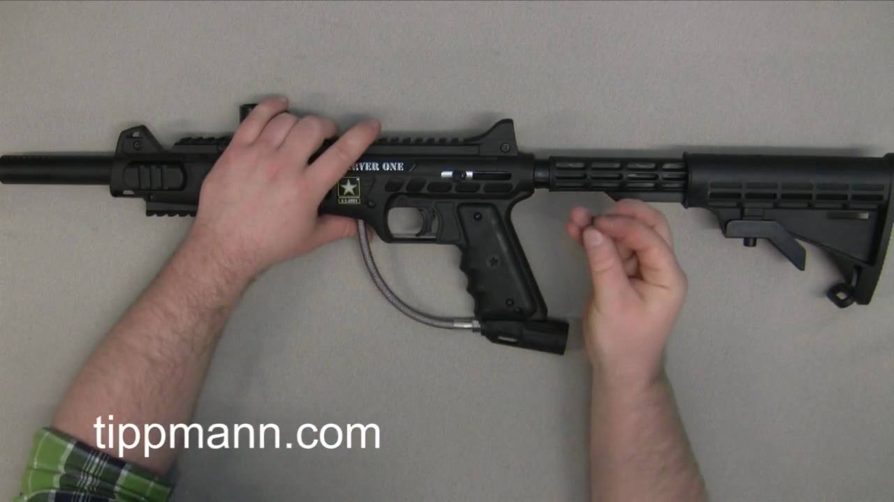 US Army Carver One Collapsible Stock Install.mpg - YouTube