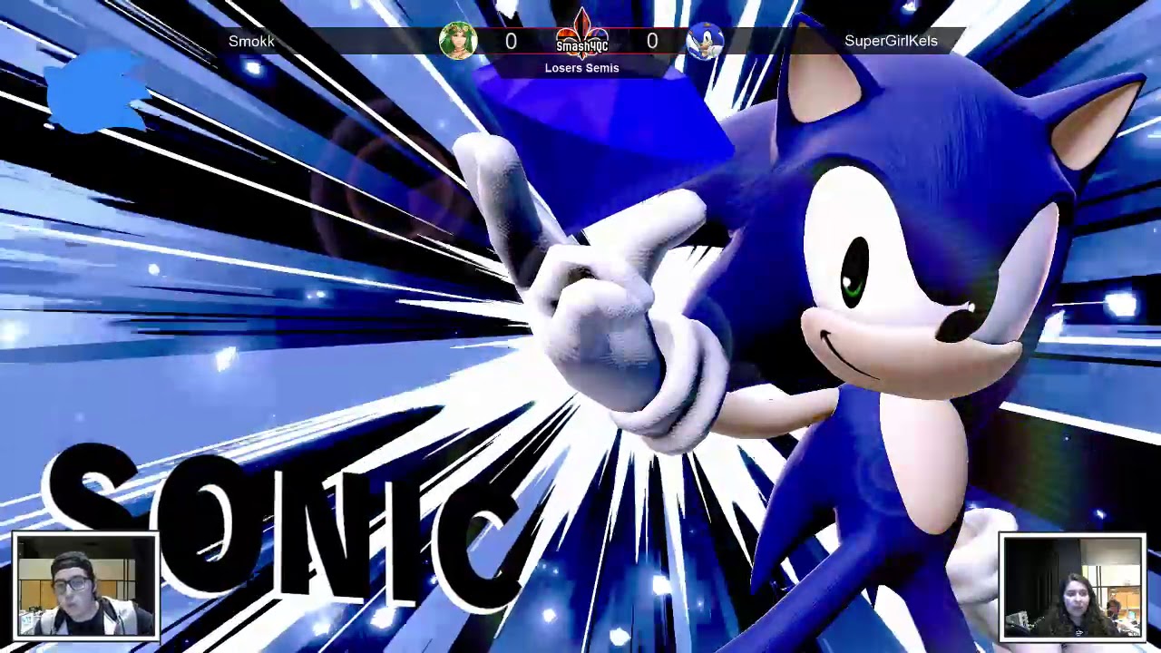 Button Mash - SuperGirlKels (Sonic) vs Smokk (Snake) - Losers Semis ...