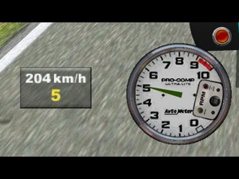How to change your speed display to kilometers per hour in NR2003 - YouTube