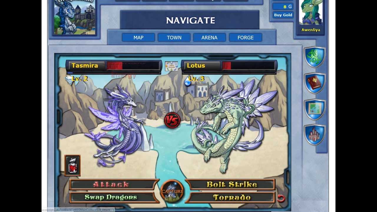 Dragonville Team 1 Gameplay 3 - YouTube