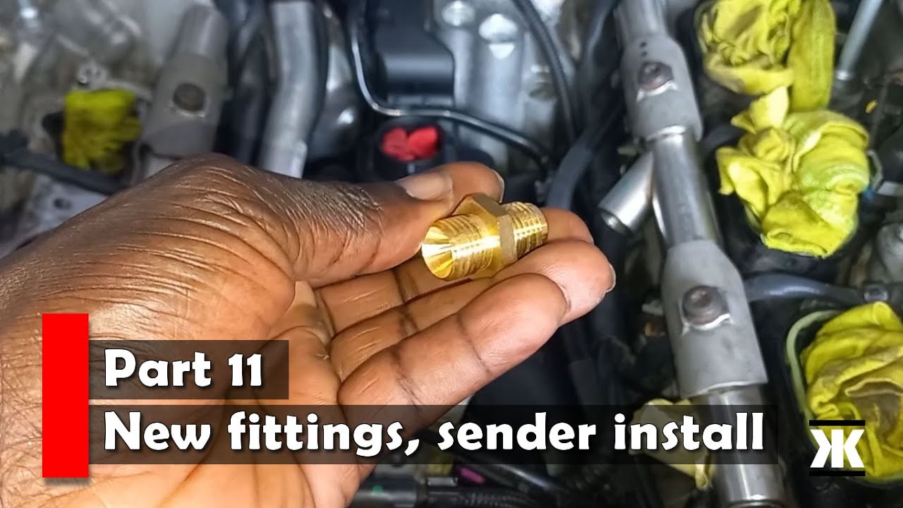 Part 11 - New fuel fittings + sender install - Audi A6, A7, A8, Q7, S4 ...