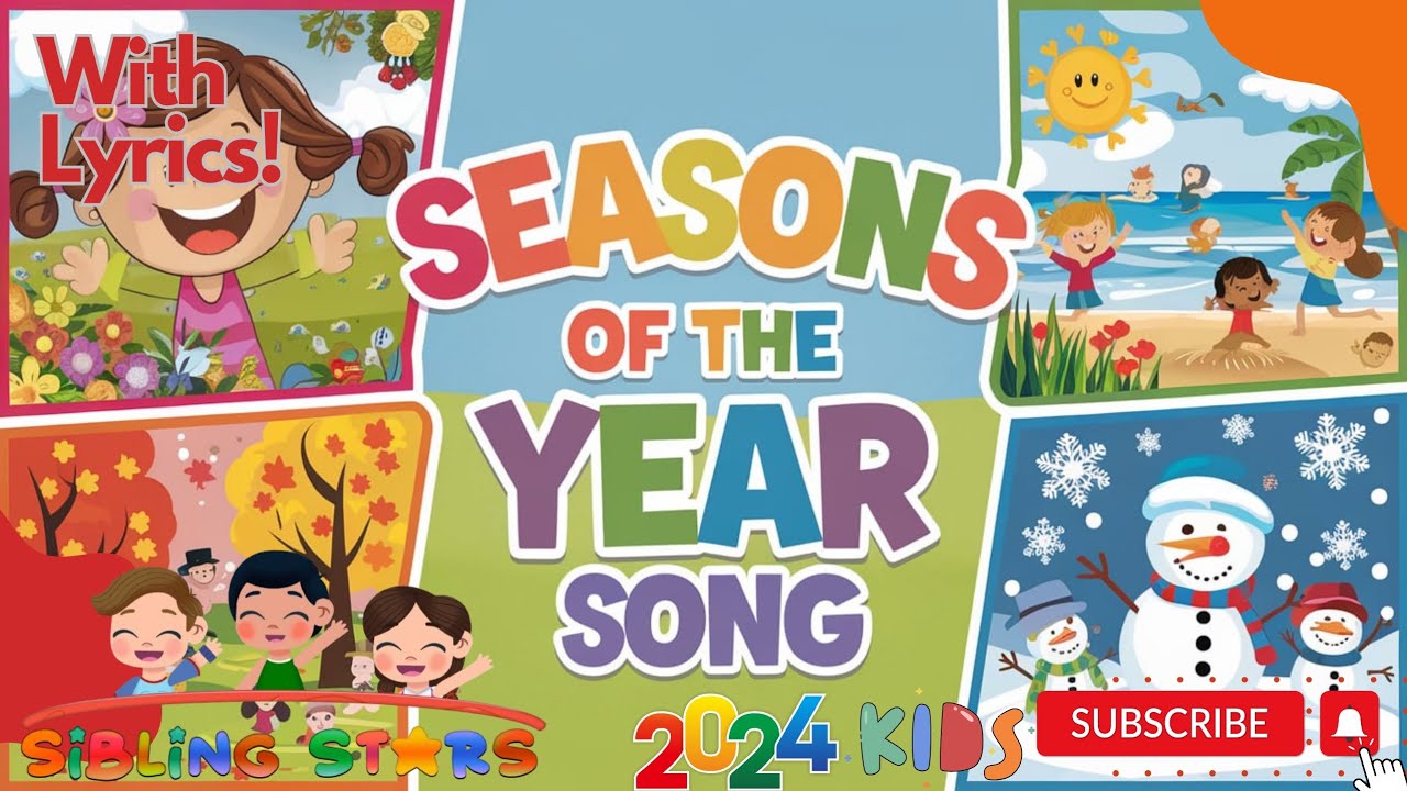 Seasons of the Year Song - Sing & Learn with Lyrics Karaoke Style ...
