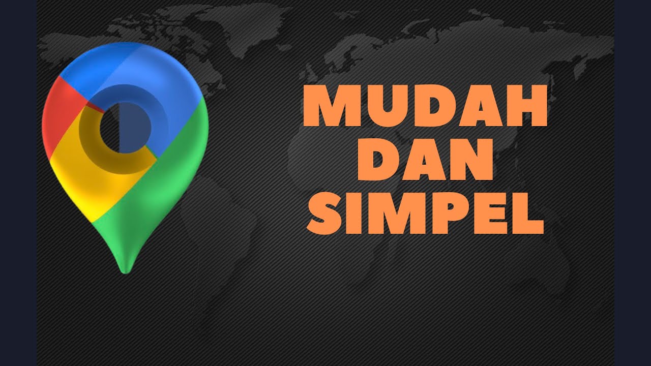 Cara membuat peta desa dengan google my maps - YouTube
