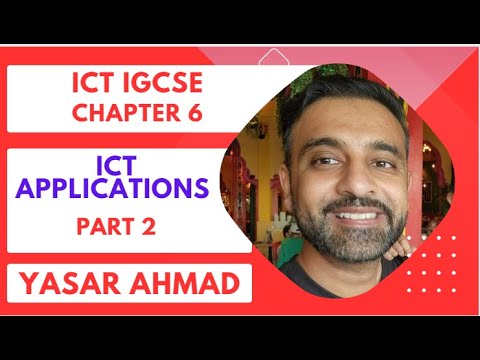 ICT IGCSE Chapter 6 - ICT Applications - Part 2 - YouTube