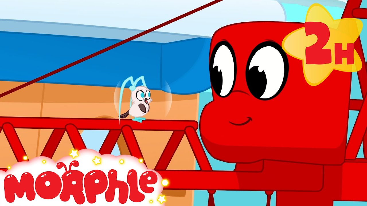 Morphle Robs A Bank! | Morphle's Family | My Magic Pet Morphle | Kids ...